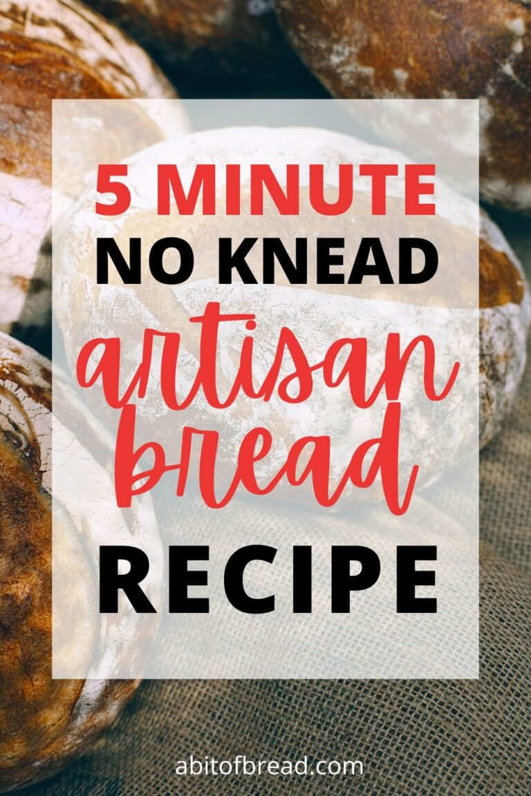 Easy No-Knead 5 Minute Artisan Bread: A Delicious Homemade Bread Recipe - abitofbread.com